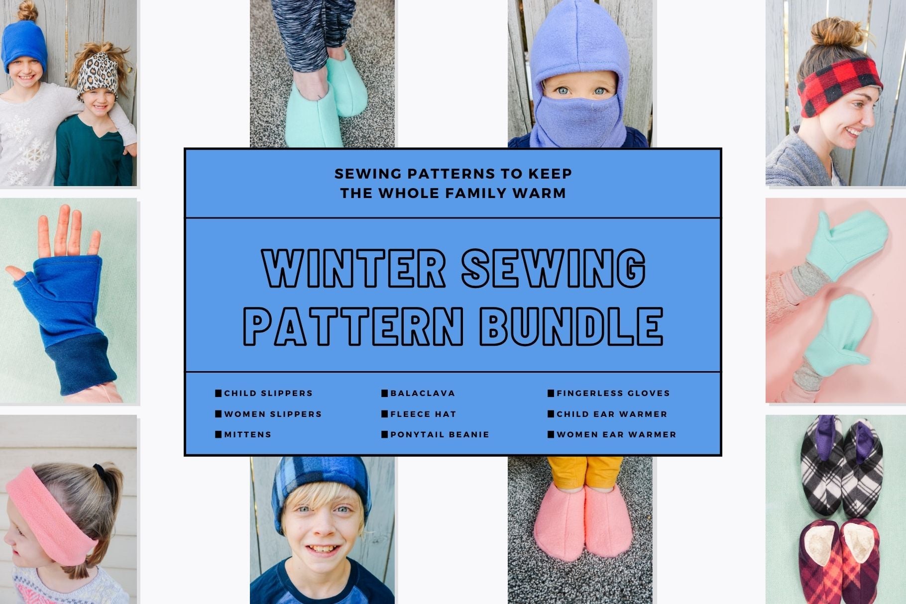 Winter Sewing Pattern Bundle – Heather Handmade Shop