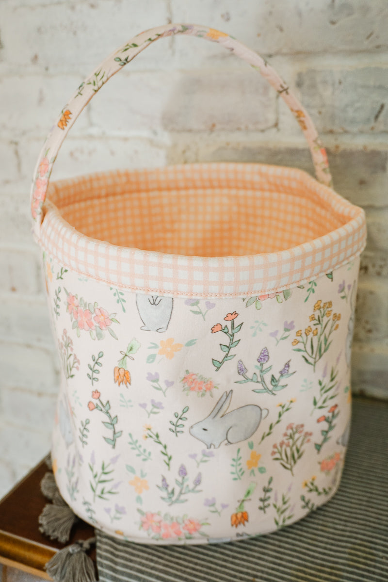 Fabric Bucket Sewing Pattern and Tutorial – Heather Handmade Shop