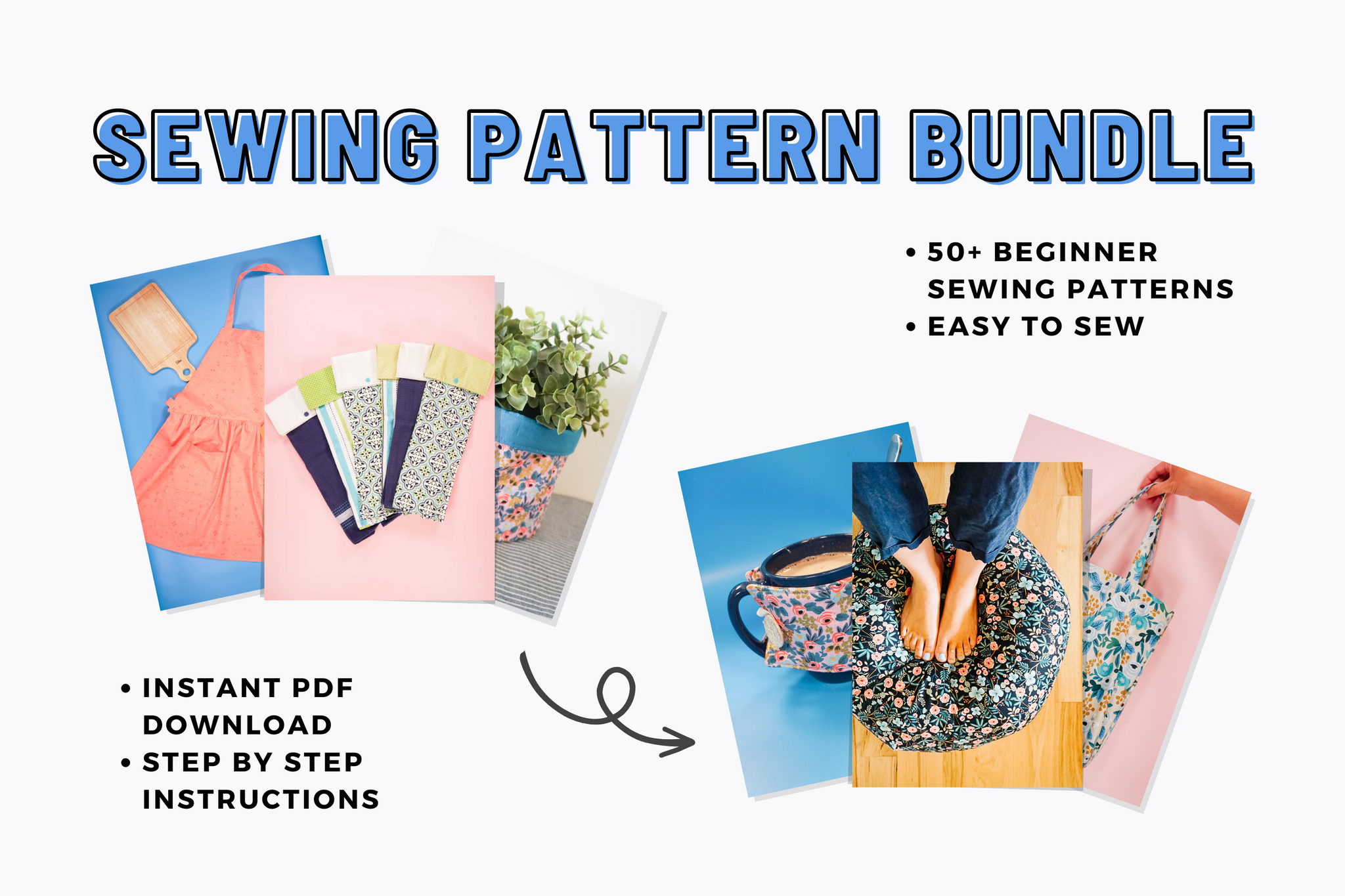 Ultimate PDF Sewing Pattern Bundle – Heather Handmade Shop